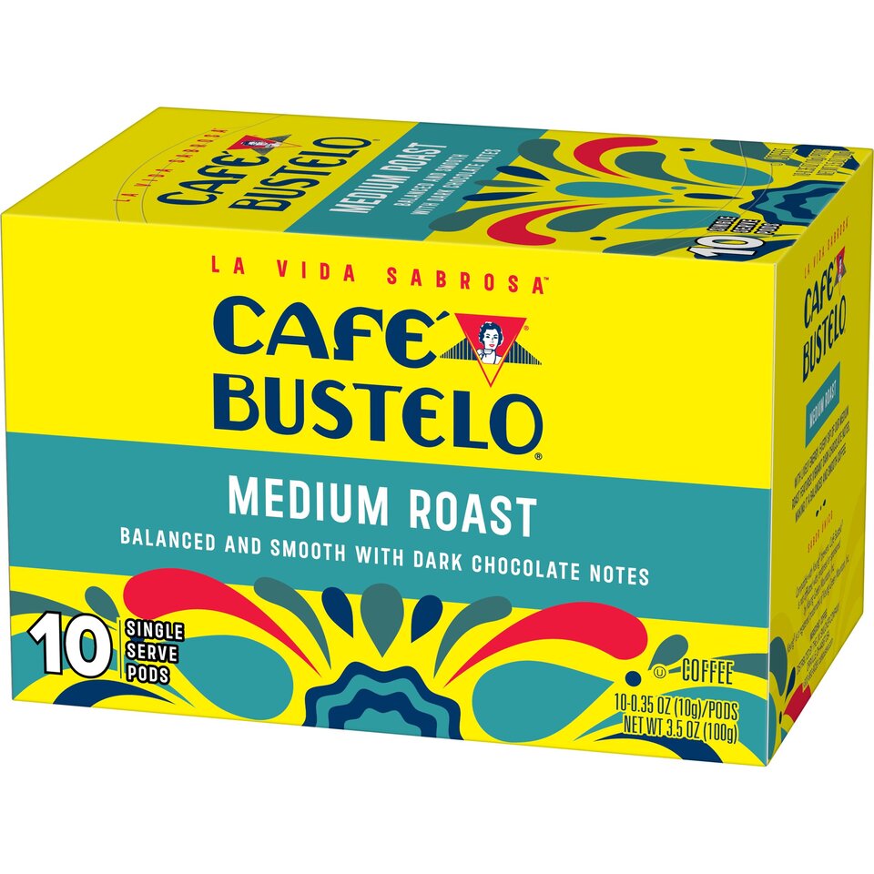 Medium Roast Single Serve Coffee Pods | Café Bustelo®