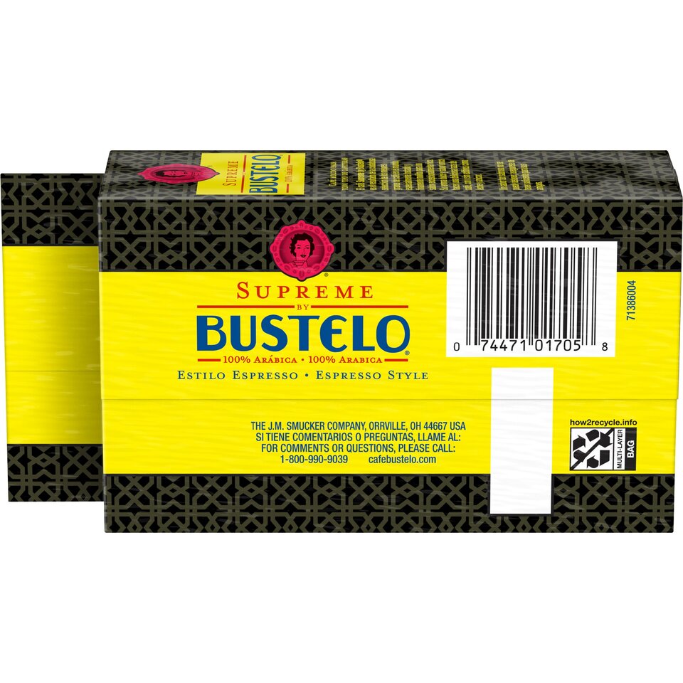 Supreme by Bustelo® Ground Coffee Brick