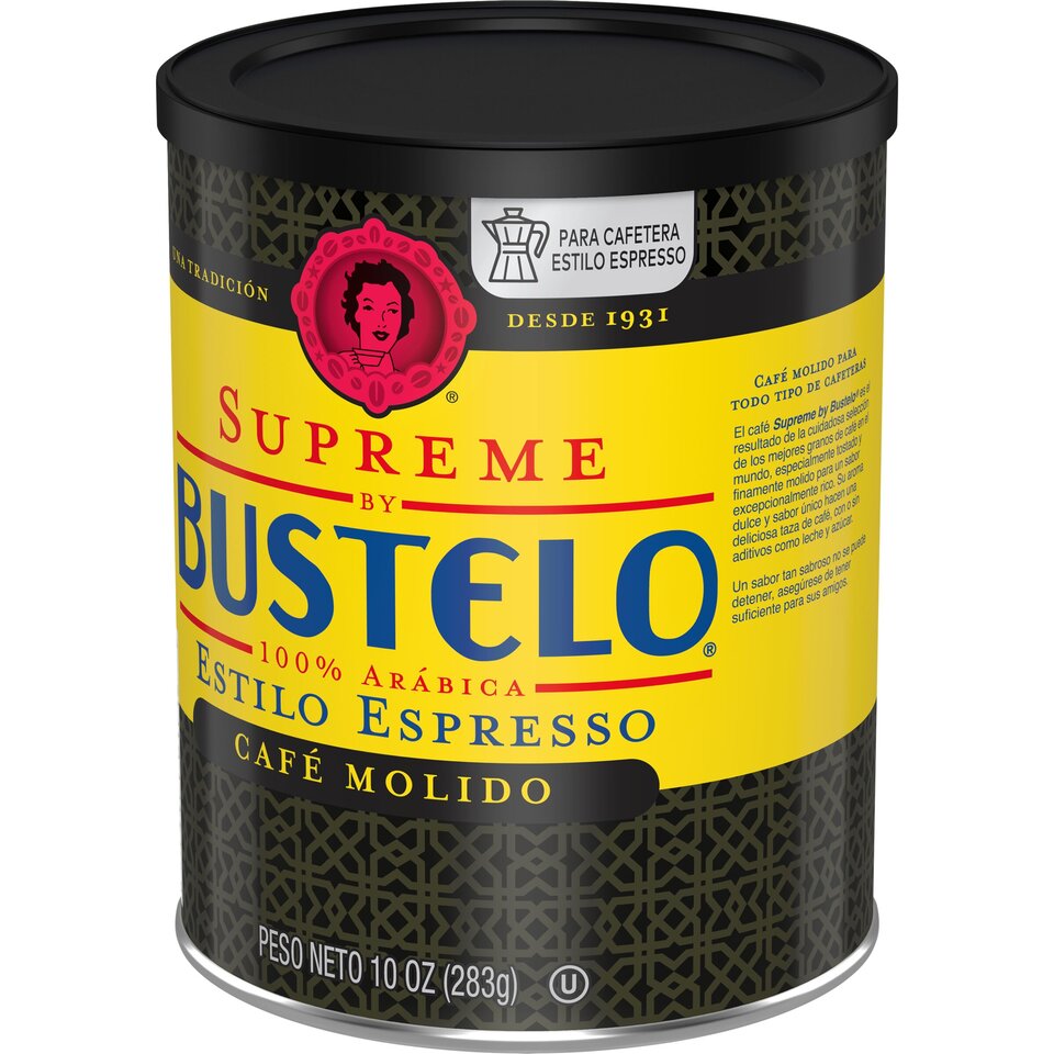 Supreme by Bustelo® Ground Coffee Caniste